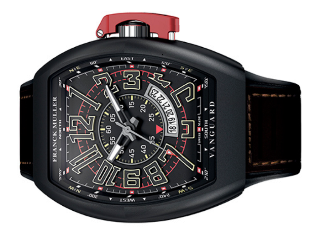 Franck Muller Vanguard Fullback Black Titanium V 45 SC DT LCK NR NR ...